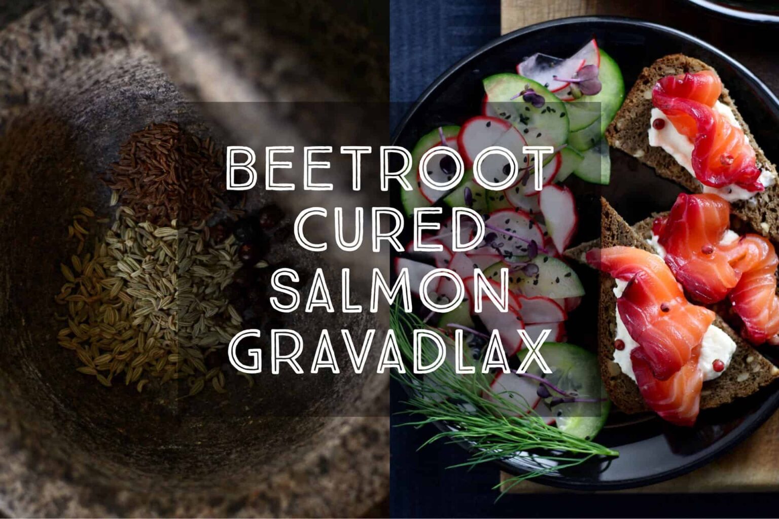 How to Make Beetroot Cured Salmon Gravadlax - Days of Jay