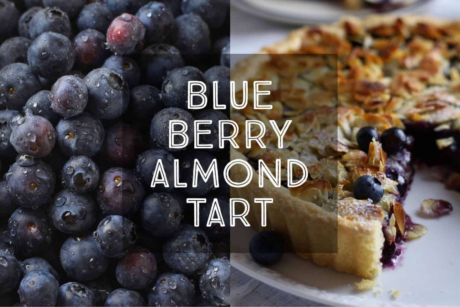 How to Make Blueberry Almond Tart - Days of Jay