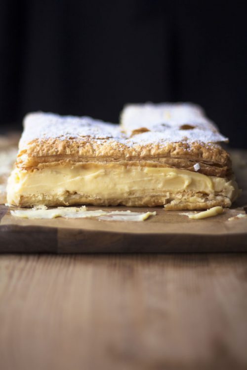 How to Make Creamy Vanilla Custard Squares - Days of Jay