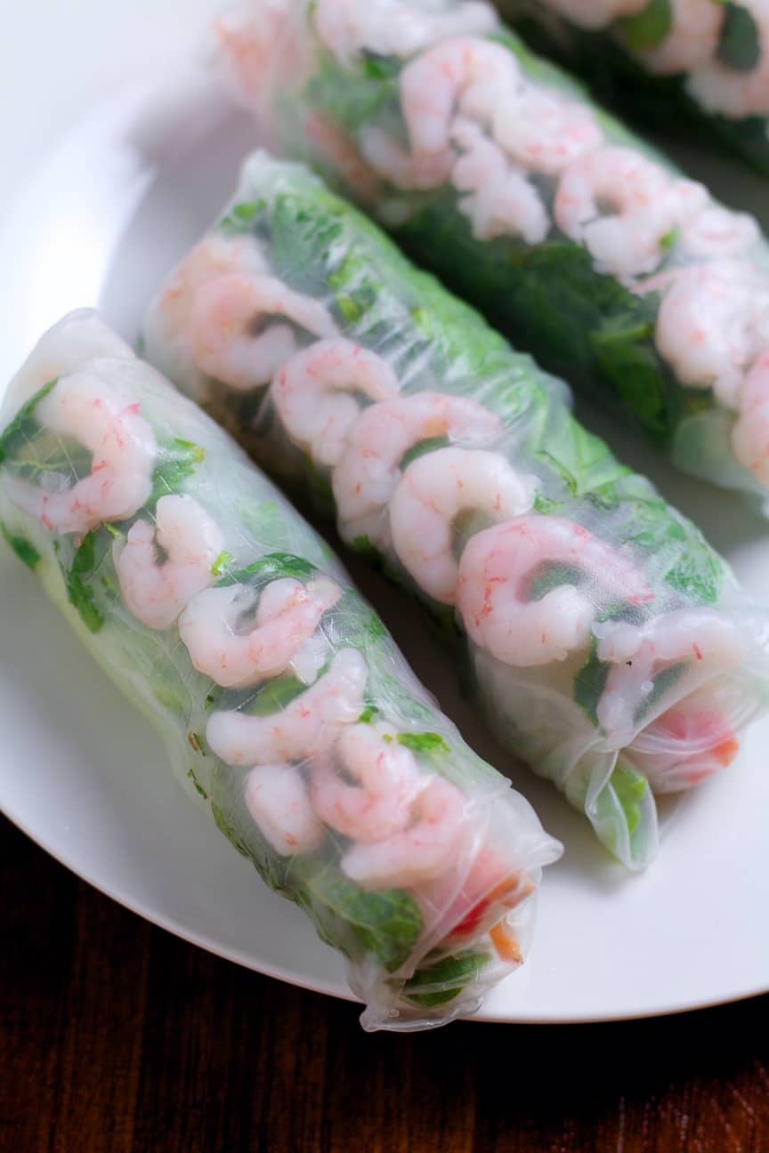 How To Make Vietnamese Prawn Spring Rolls - Days of Jay