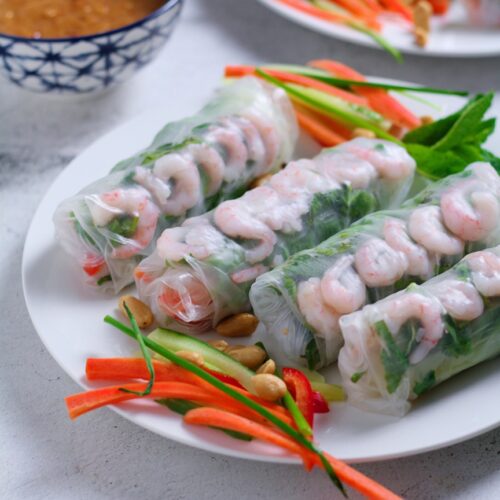 Vietnamese Prawn Spring Rolls