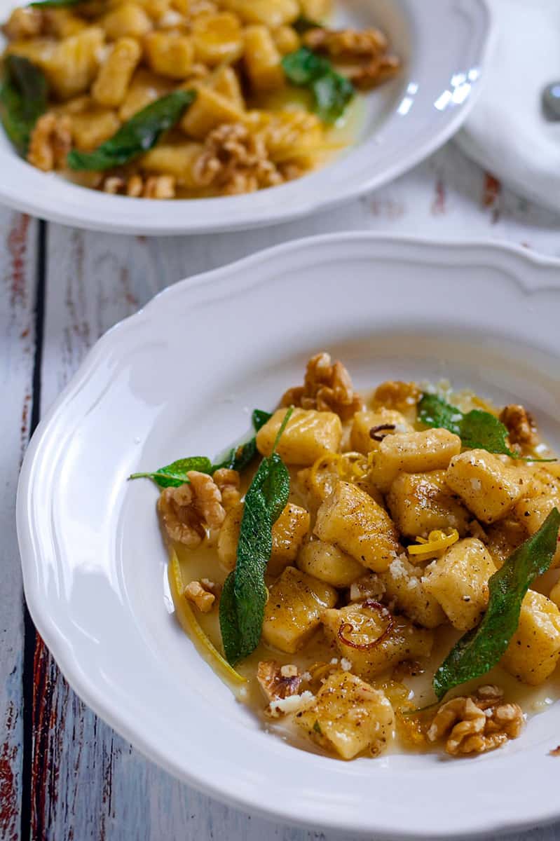 How To Make Ricotta Gnocchi with Lemon and Sage