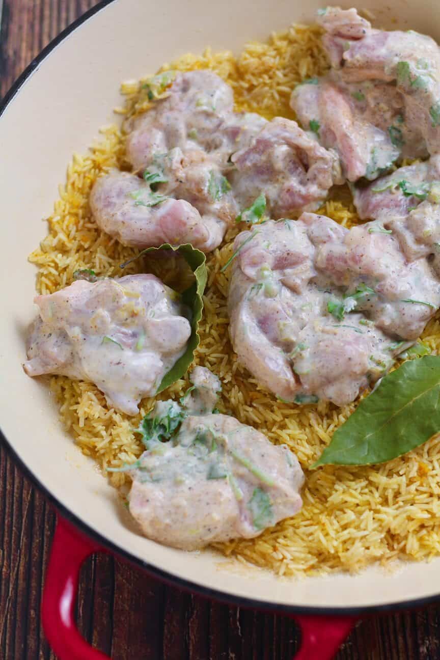 How to make One Pan Chicken Biryani - Days of Jay