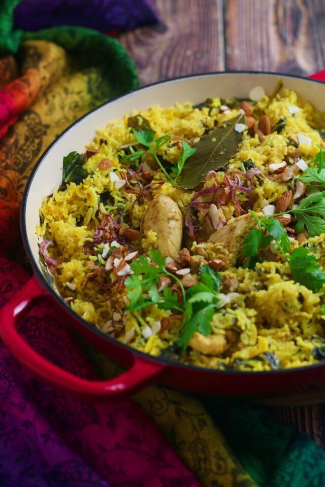 How to make One Pan Chicken Biryani - Days of Jay