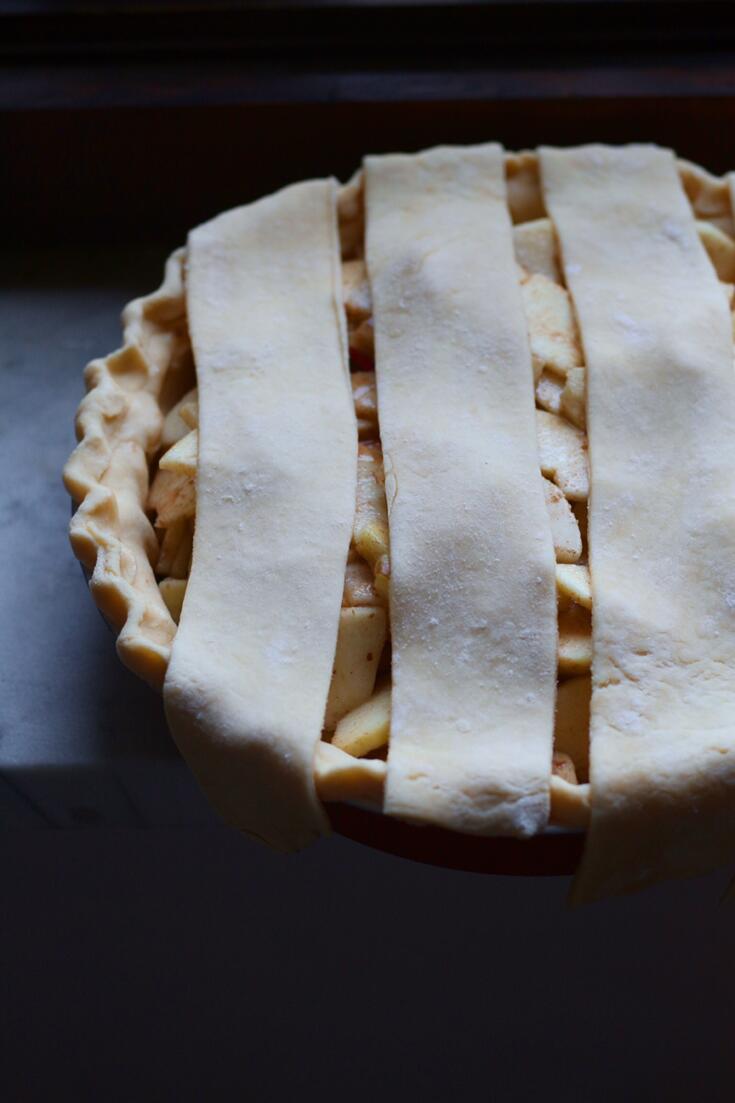 How to Make a Deep Dish Apple Pie - Days of Jay