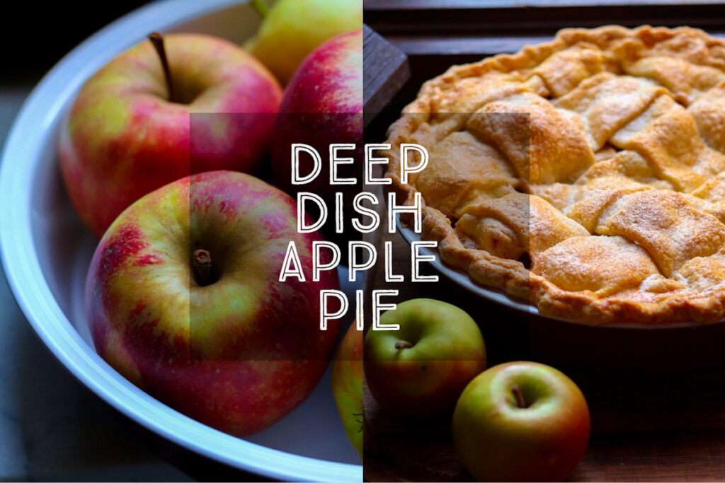 How to Make a Deep Dish Apple Pie - Days of Jay