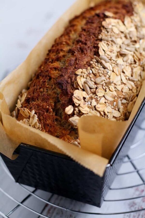 How to Make No Knead Multigrain Bread - Days of Jay