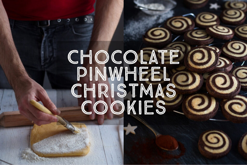 Chocolate Pinwheel Cookies - Days of Jay