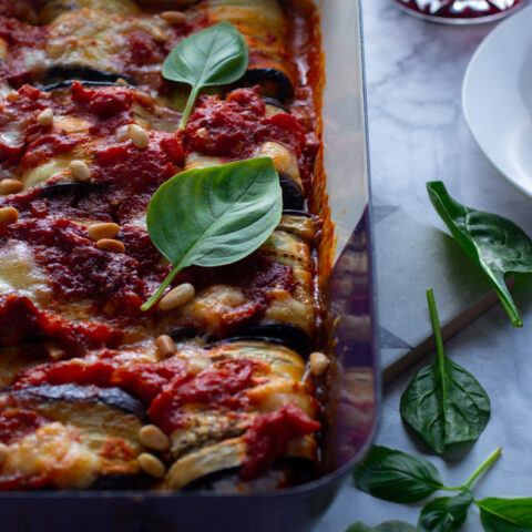 How to make classic Italian Eggplant Involtini - Days of Jay