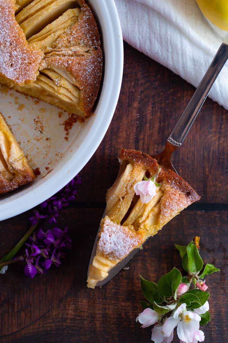 How to make the best Easy German Apple Cake - Days of Jay