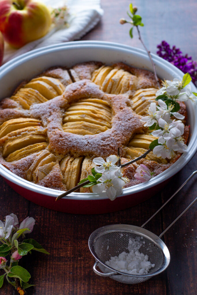 How to make the best Easy German Apple Cake - Days of Jay