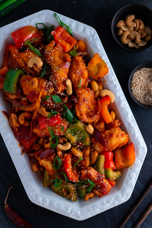 How to make Restaurant Style Dragon Chicken - Days of Jay