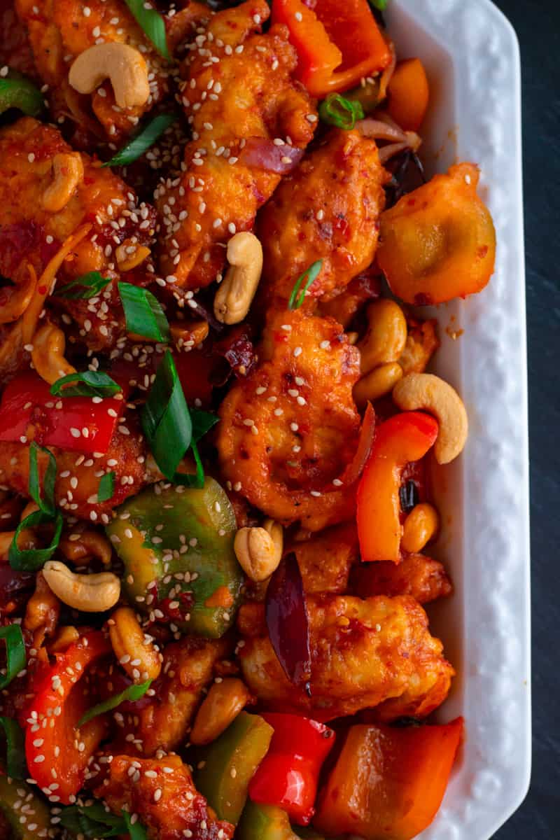 How to make Restaurant Style Dragon Chicken - Days of Jay