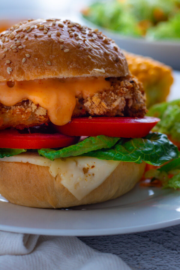 How to make Super tender Spicy Chicken Burgers - Days of Jay