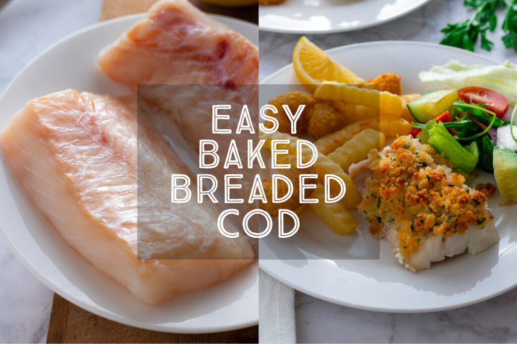 How to make Baked Breaded Cod - Days of Jay