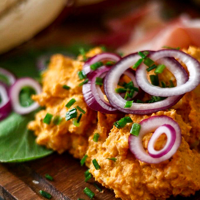 How to make Obatzda (Bavarian Beer and Cheese Dip) at home!