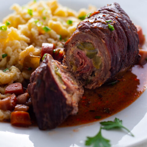 How to make authentic German Beef Rouladen