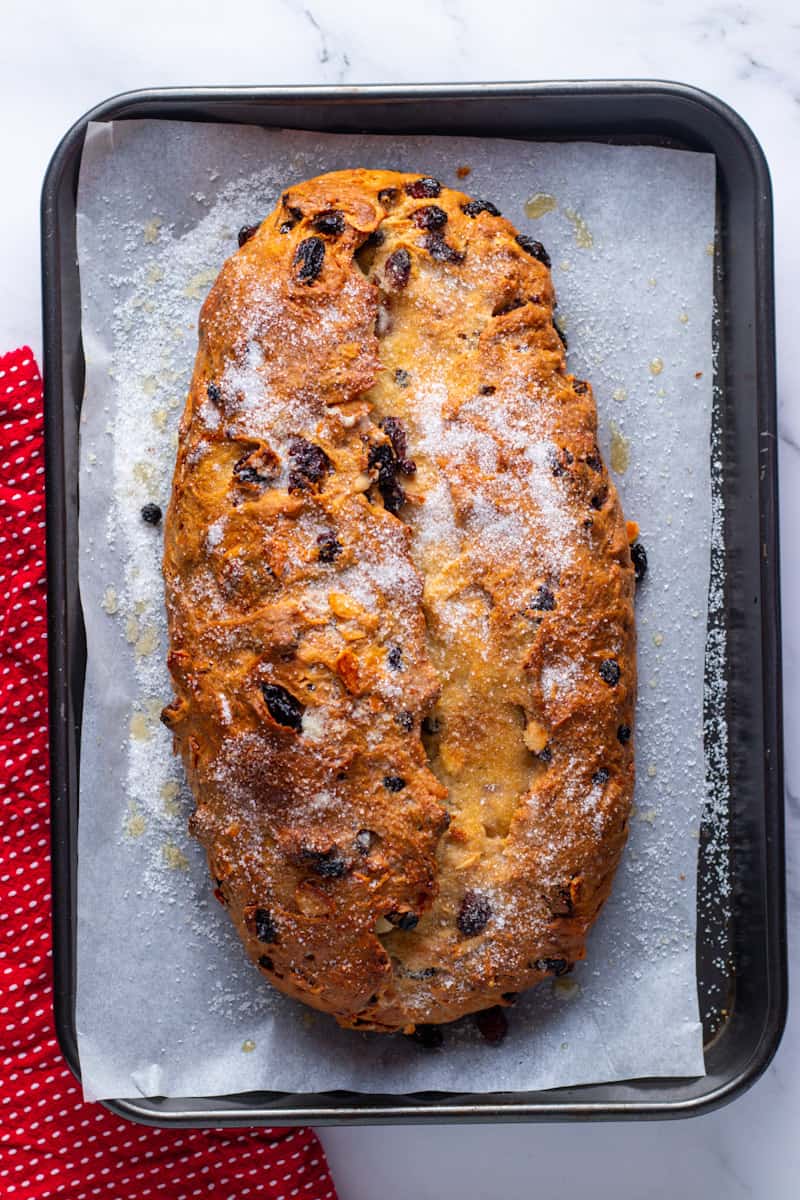 How to make Traditional German Christmas Stollen