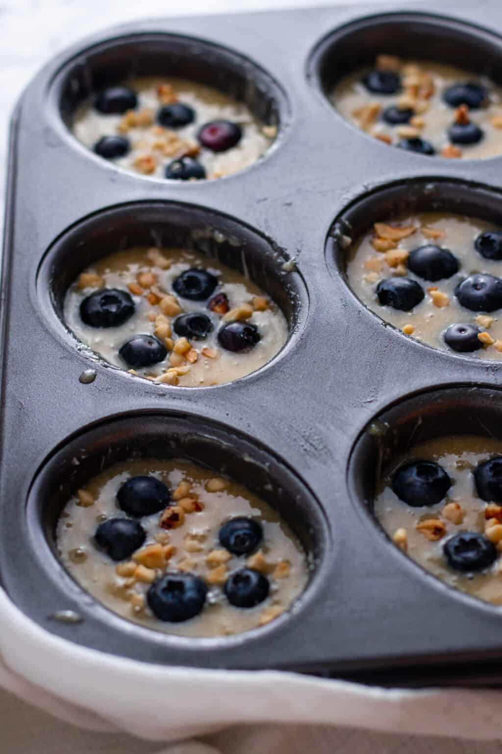 Super Easy Blueberry Friands - Days of Jay
