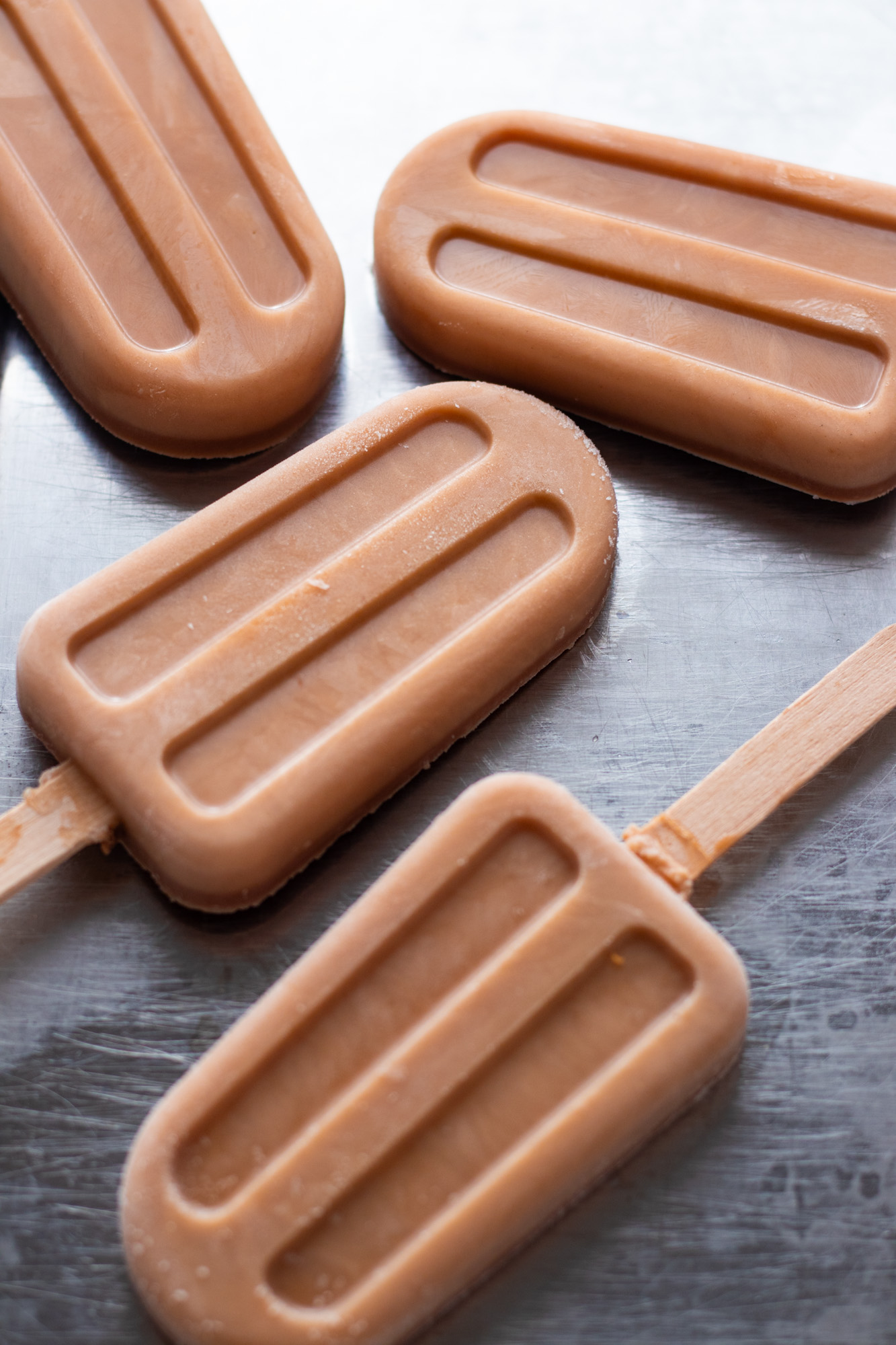 Homemade Chocolate Popsicles - Days of Jay