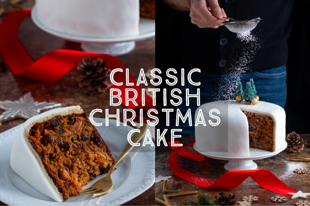 Classic British Christmas Cake - Days of Jay