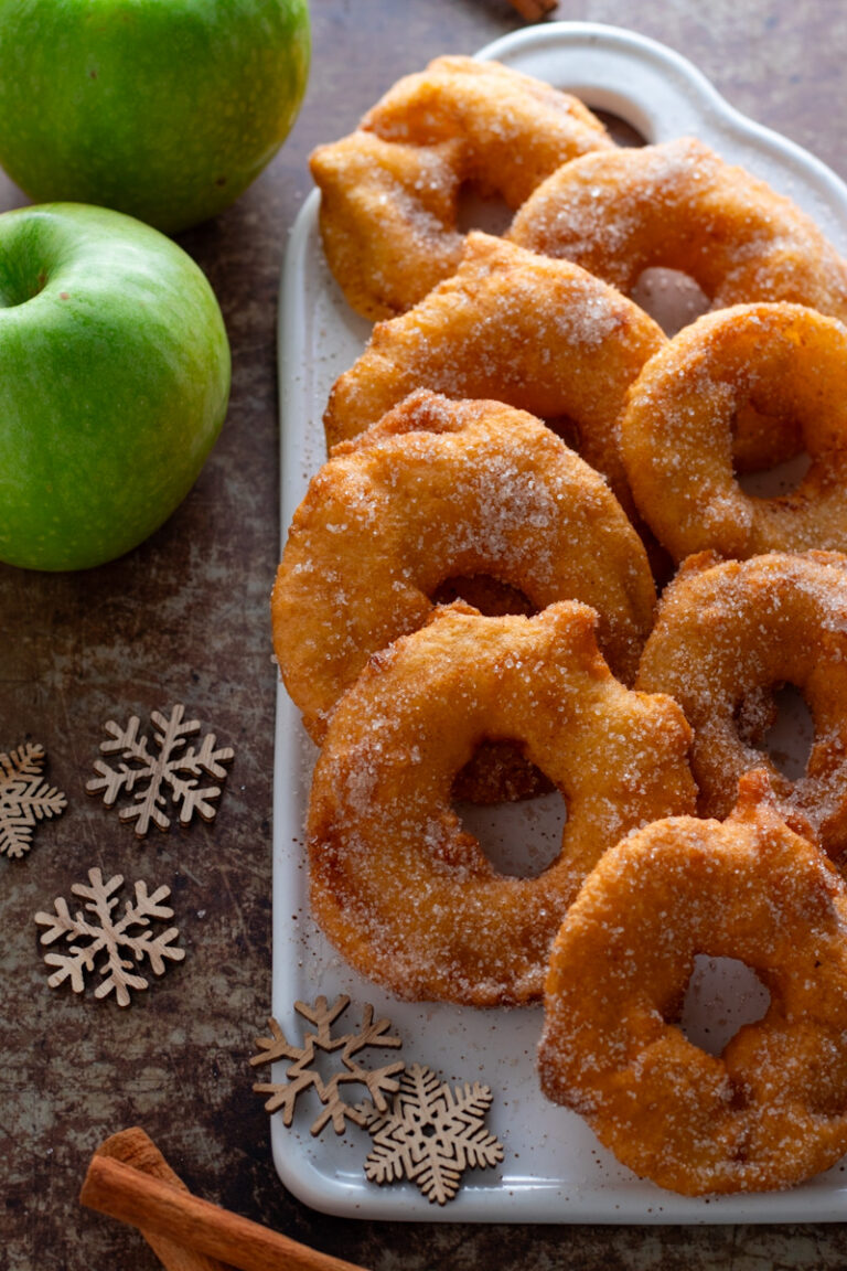 Fried Apple Rings (Apfelkücherl) - Days of Jay