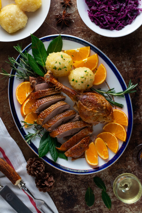 Traditional German Roast Goose - Days of Jay