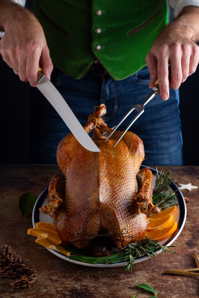Traditional German Roast Goose - Days of Jay