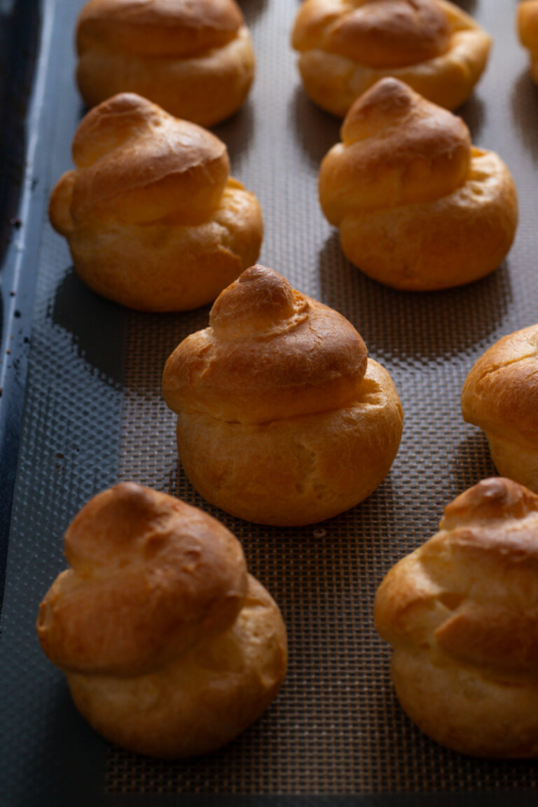 Perfect Strawberry Cream Puffs - Days of Jay